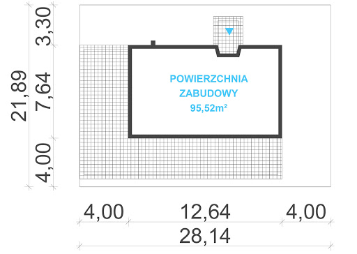 Projekt domu UA67 (TFF-936) - 86.38m²