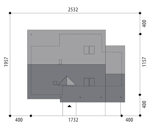 Projekt domu Agis III A (TTF-492) - 98.5m²