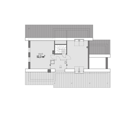 Projekt domu Agis III A (TTF-492) - 98.5m²